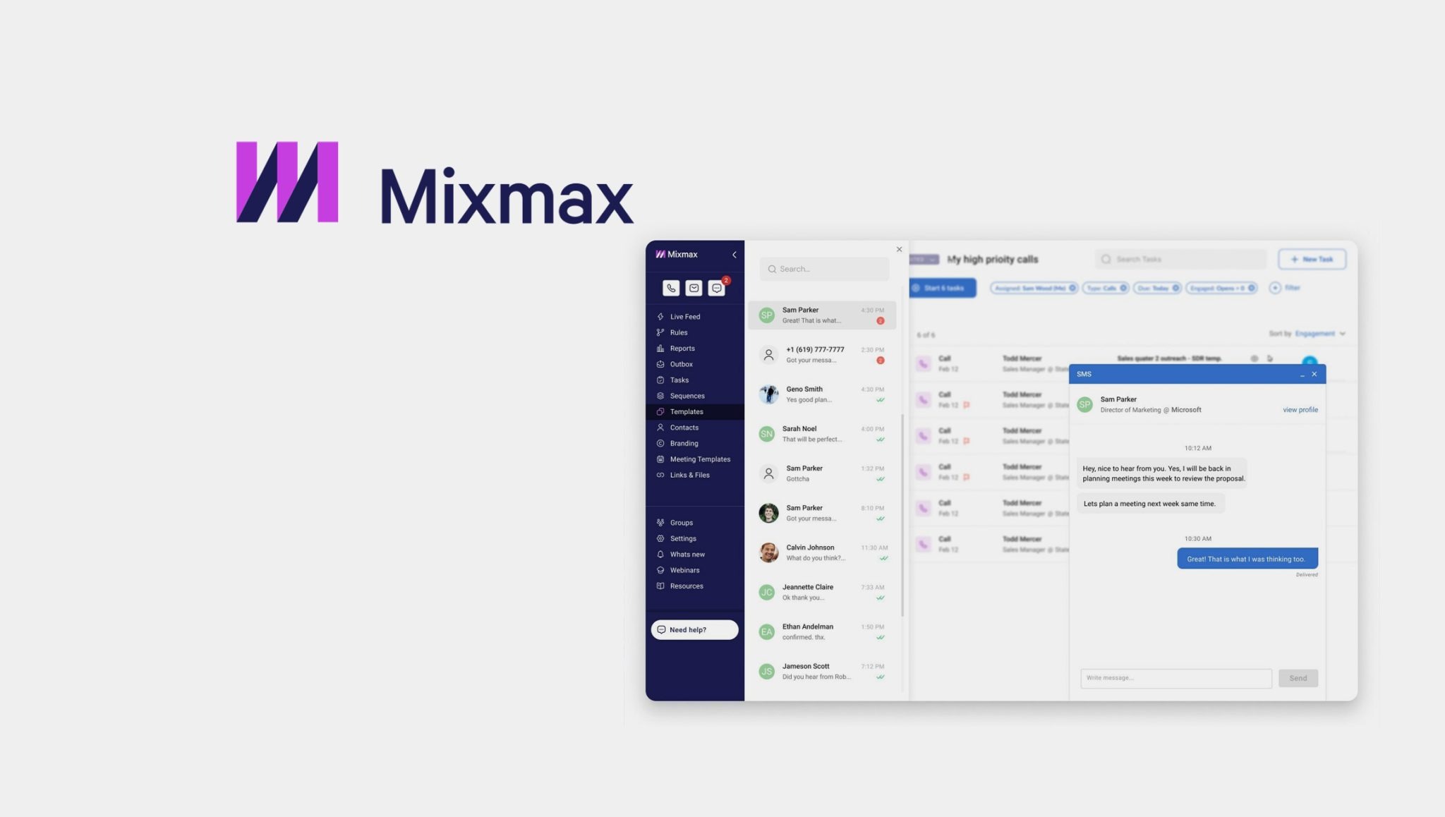 Mixmax Launches SMS Functionality: Transforming How Revenue Teams Engage with Prospects and ...