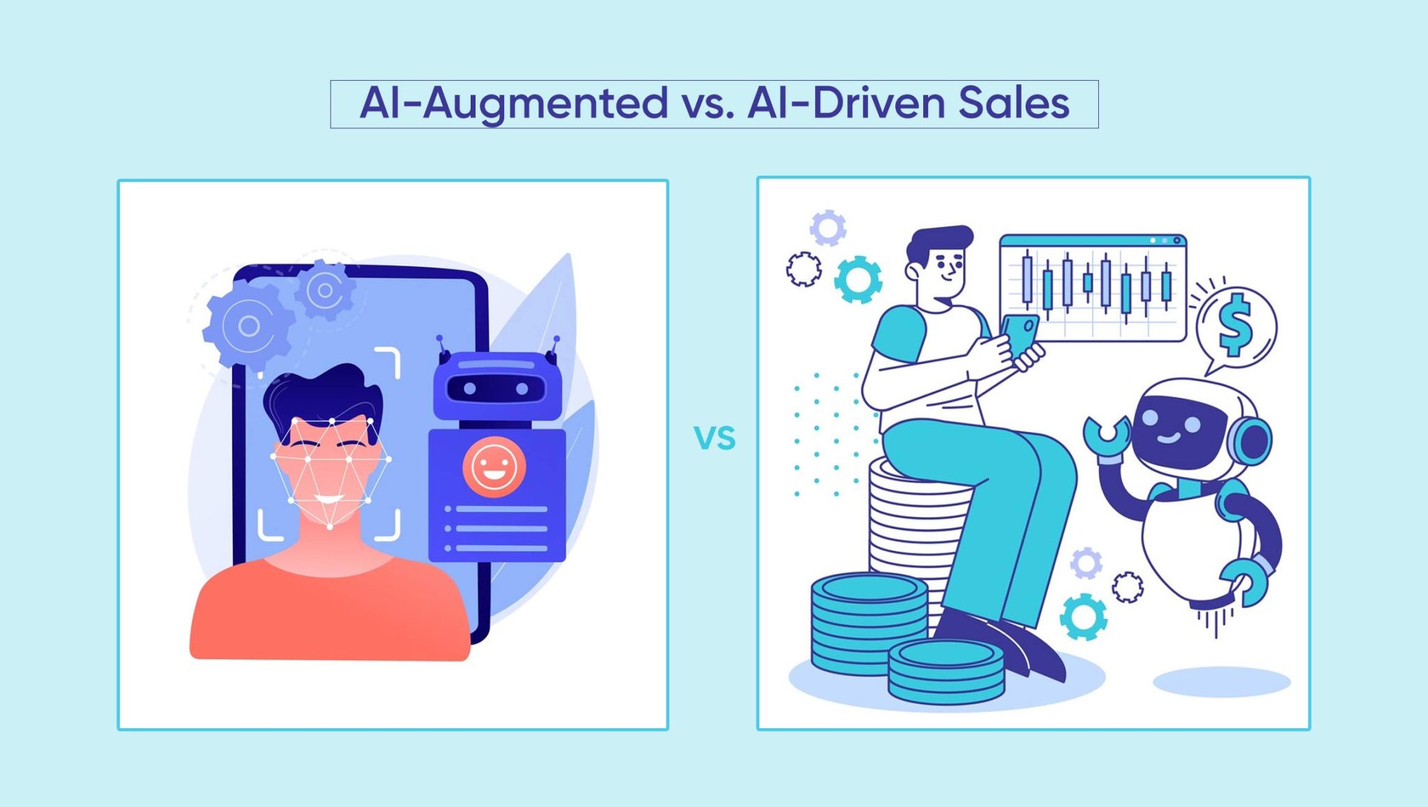AI-Augmented vs AI-Driven Sales